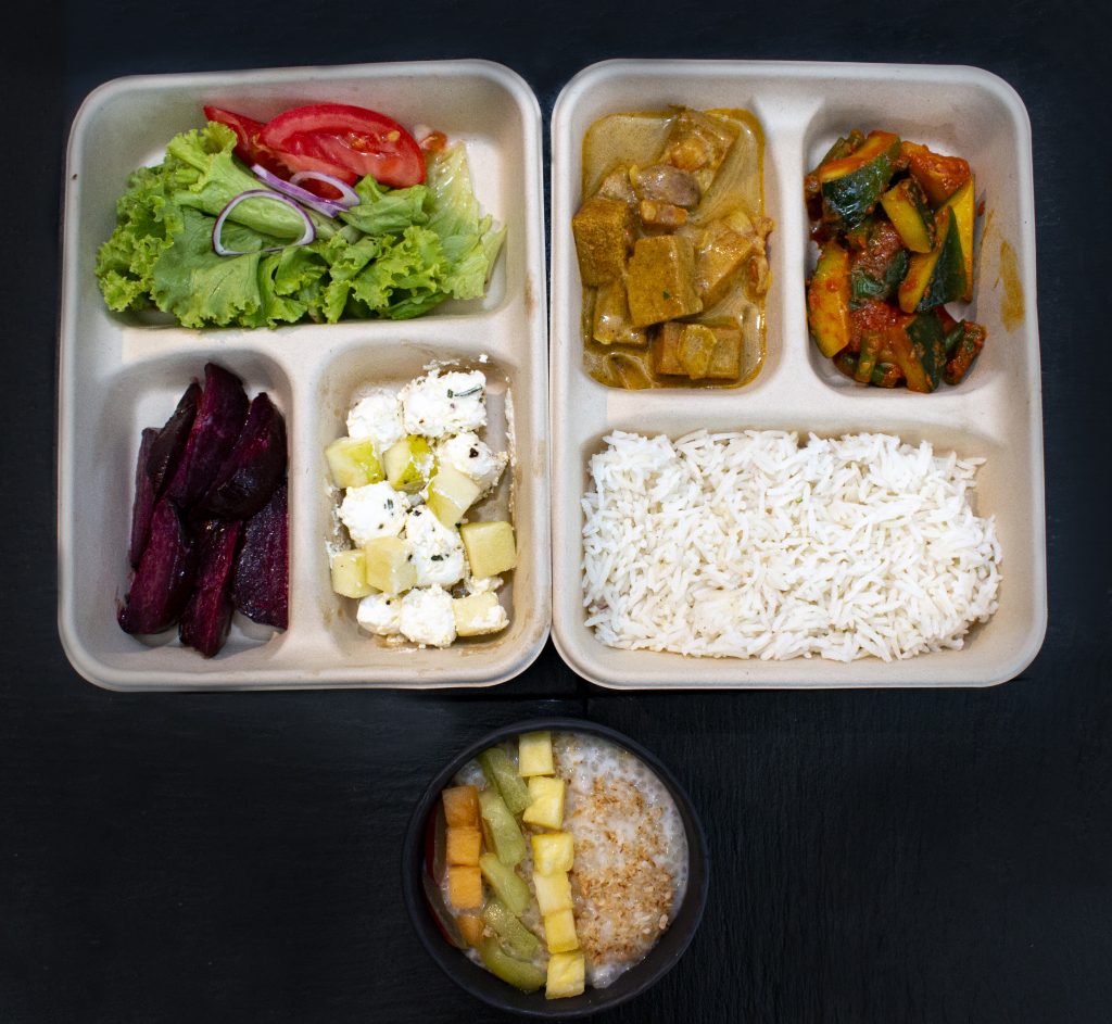 Cold vegetarian box - Hennessy On The Go Eshop